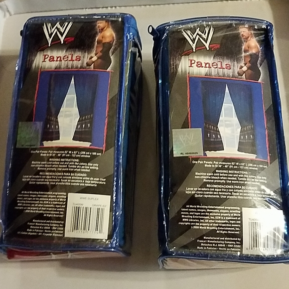WWE | Other | Wwe Curtains Panels Drapes | Poshmark